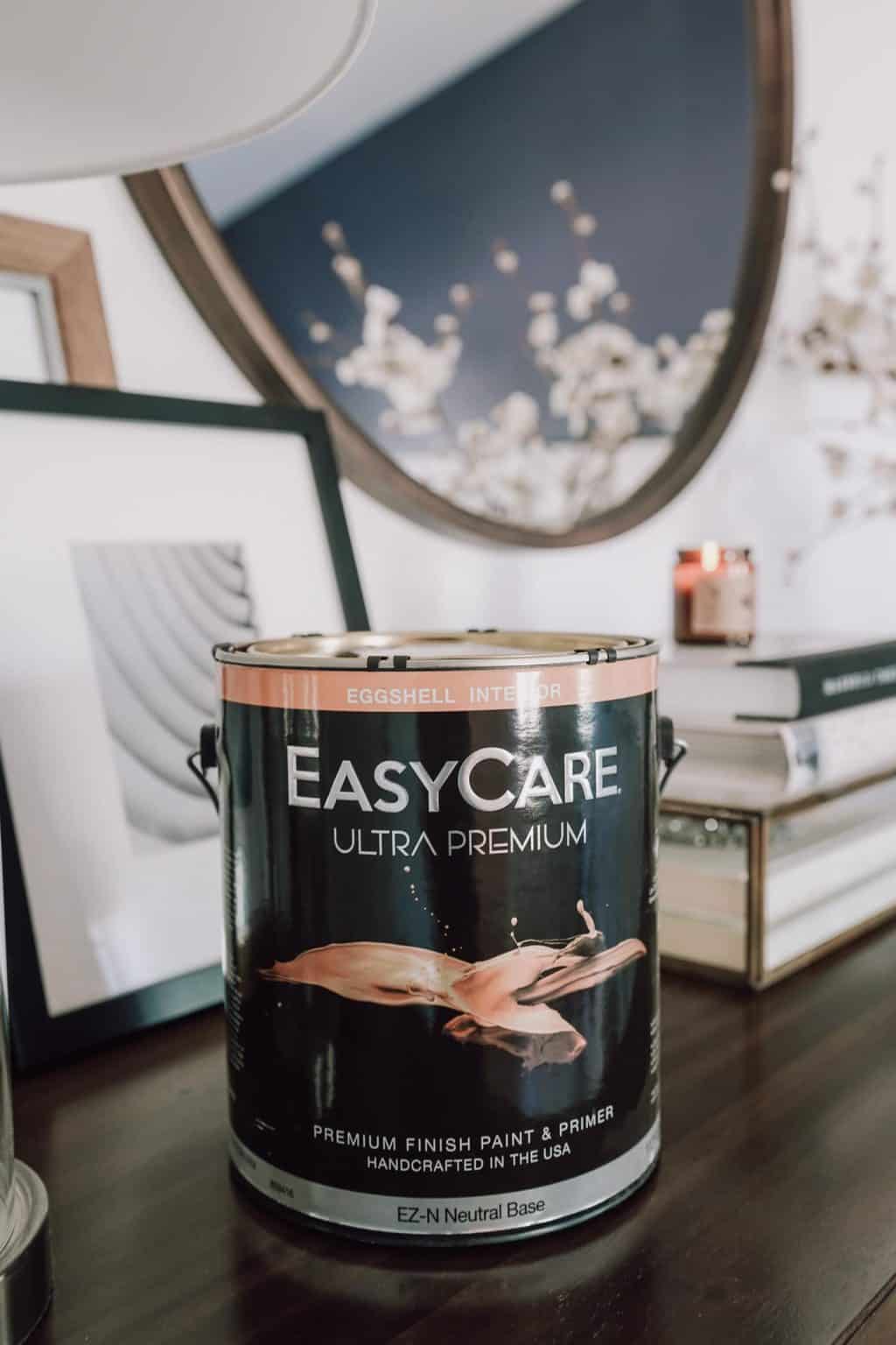 EasyCare Paint Review || Easy DIY Accent Wall - A Lily Love Affair